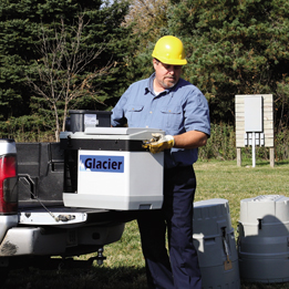 Isco Glacier transportable sampler